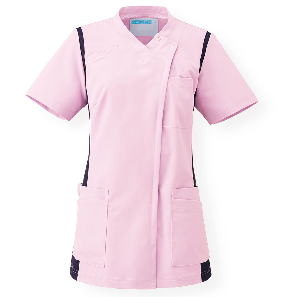 KAZEN 972 レディススクラブ（前開き） 5530円｜医療白衣のメディコレ！