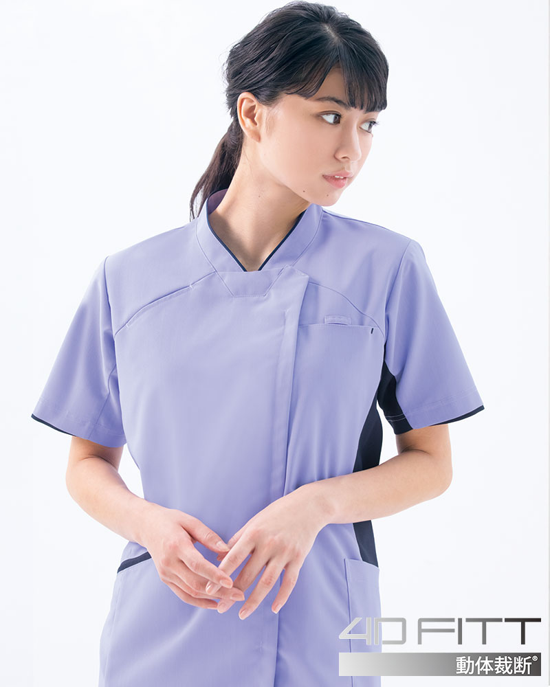 KAZEN 987 スクラブジャケット（男女兼用） 5530円｜医療白衣のメディコレ！