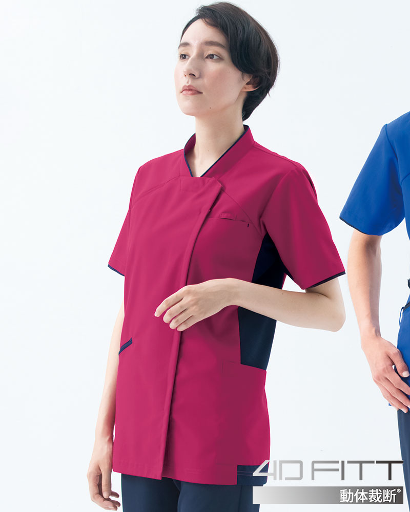 KAZEN 987 スクラブジャケット（男女兼用） 5530円｜医療白衣のメディコレ！