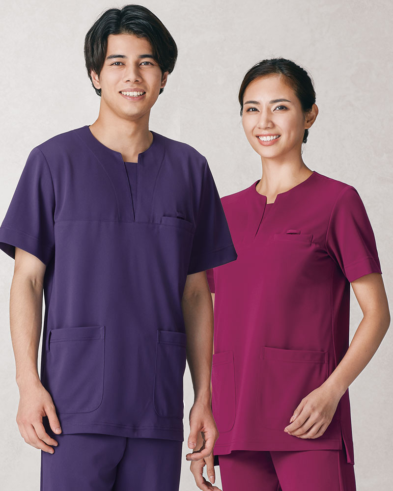 KAZEN 989 スクラブ（男女兼用） 4620円｜医療白衣のメディコレ！