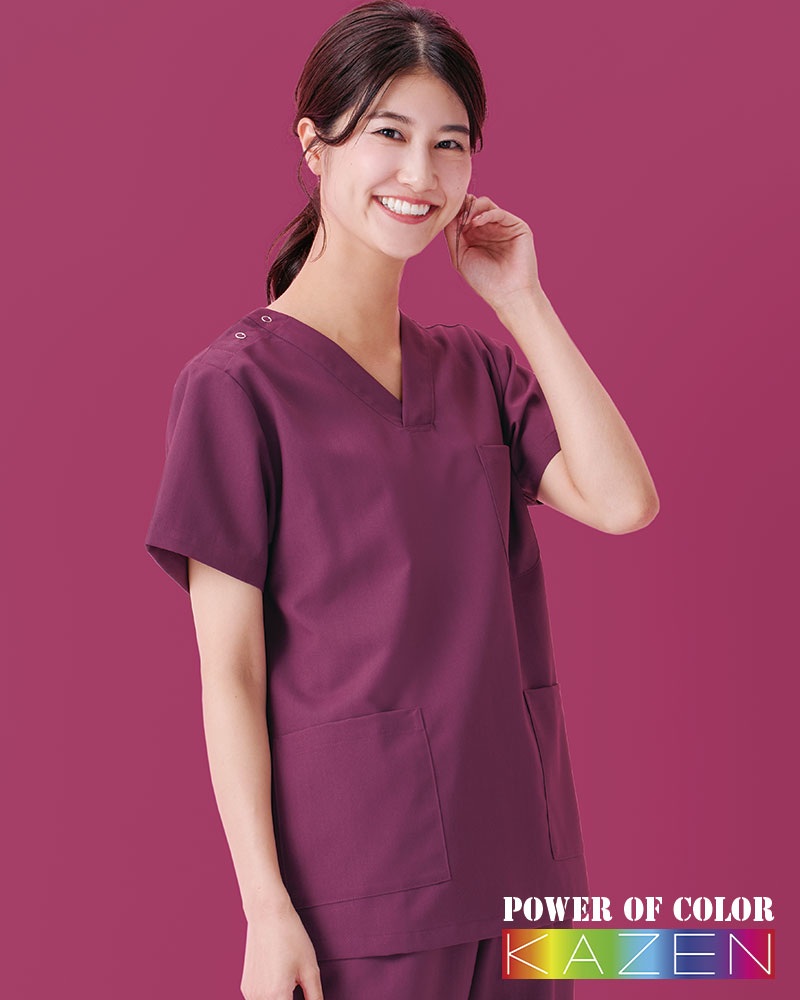 KAZEN 133 スクラブ（男女兼用） 3430円｜医療白衣のメディコレ！