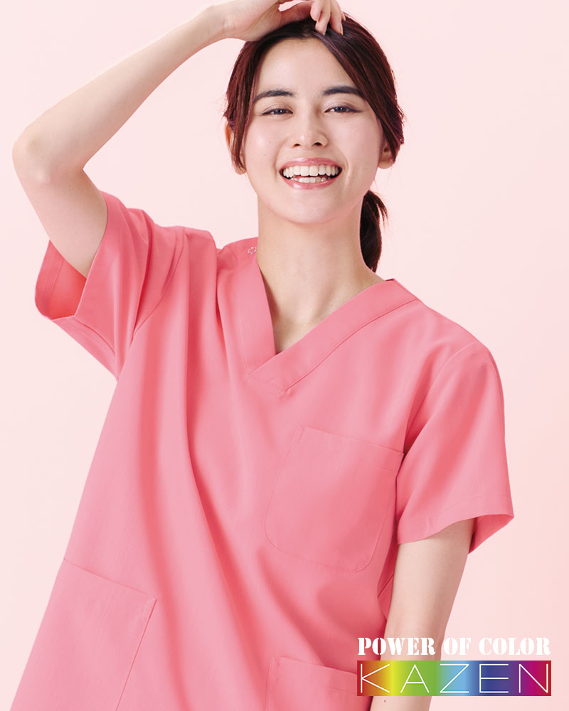 KAZEN 133 スクラブ（男女兼用） 3430円｜医療白衣のメディコレ！