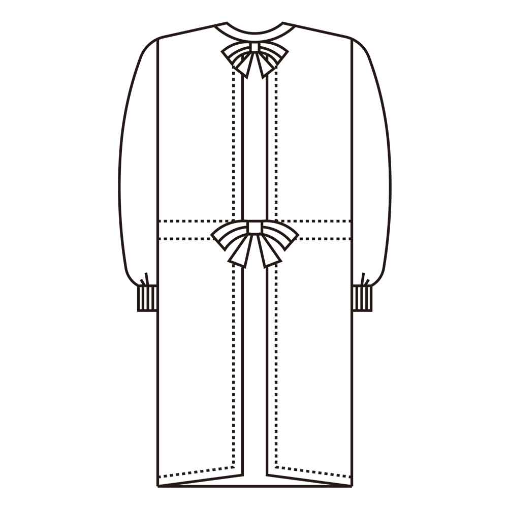 KAZEN 135 手術衣 3570円｜医療白衣のメディコレ！