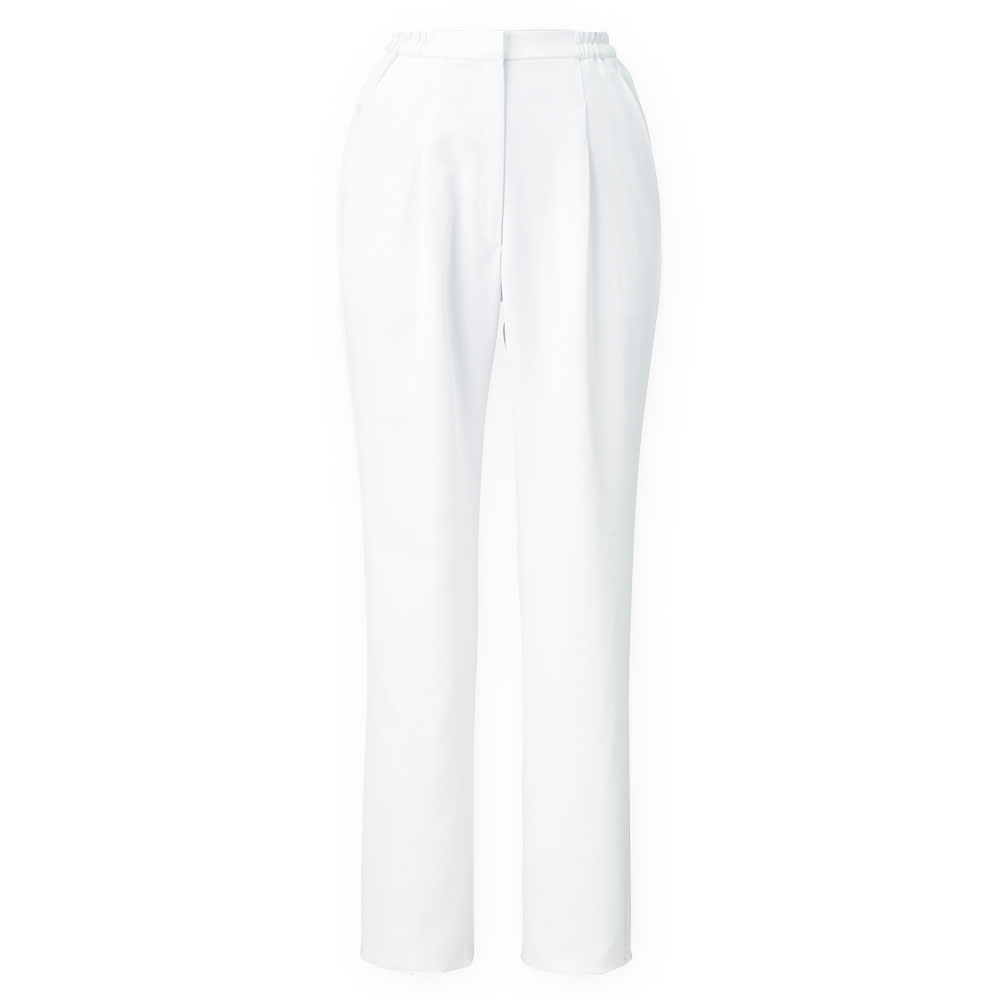 KAZEN 192 レディススラックス（脇ゴム） 4620円｜医療白衣のメディコレ！