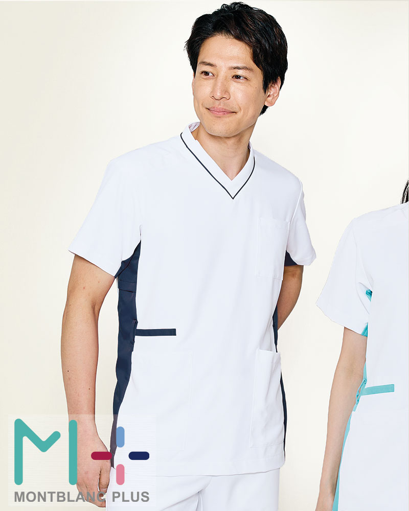 住商モンブラン MS002-0183 スクラブ（男女兼用） 4540円｜医療白衣のメディコレ！