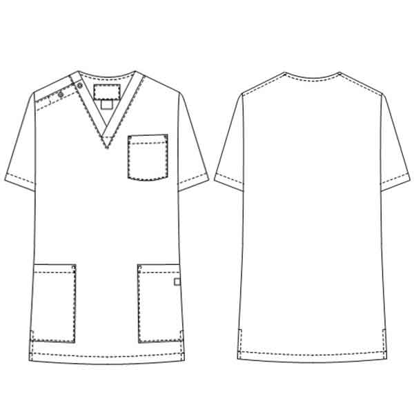 ナガイレーベン CPP-5332 男女兼用スクラブ 4150円｜医療白衣のメディコレ！