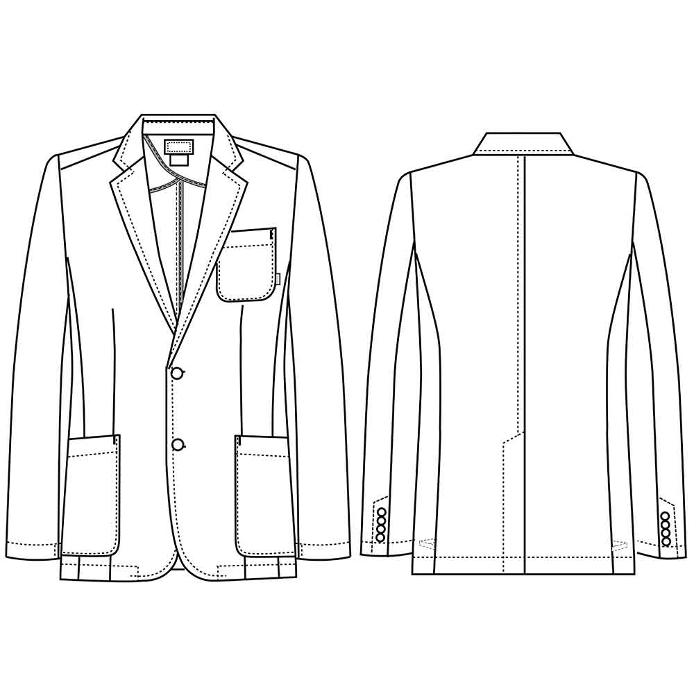 フォーク 1017PH メンズジャケット 10560円｜医療白衣のメディコレ！