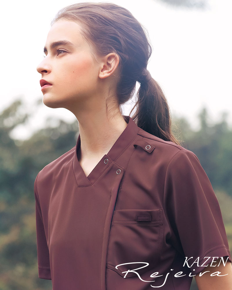 KAZEN KZN715 スクラブジャケット（男女兼用） 5740円｜医療白衣のメディコレ！