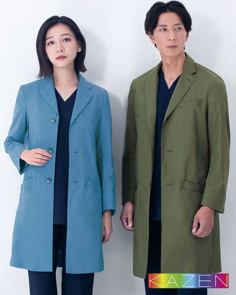 KAZEN KZN115 ユーティリティコート 8120円｜医療白衣のメディコレ！