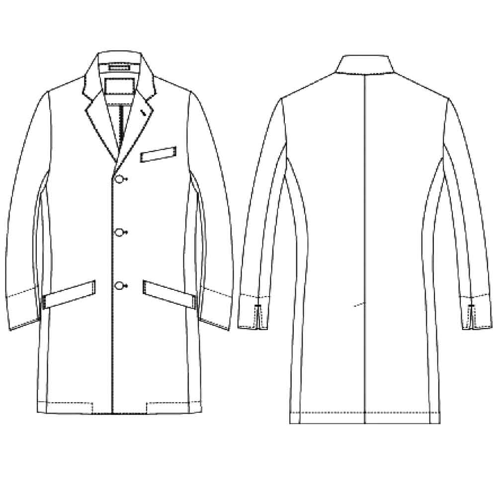 KAZEN KZN115 ユーティリティコート 8120円｜医療白衣のメディコレ！