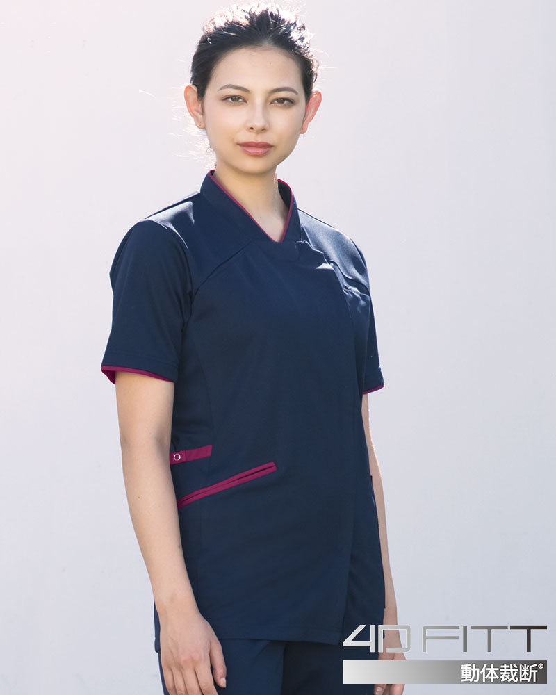 KAZEN 987 スクラブジャケット（男女兼用） 5530円｜医療白衣のメディコレ！