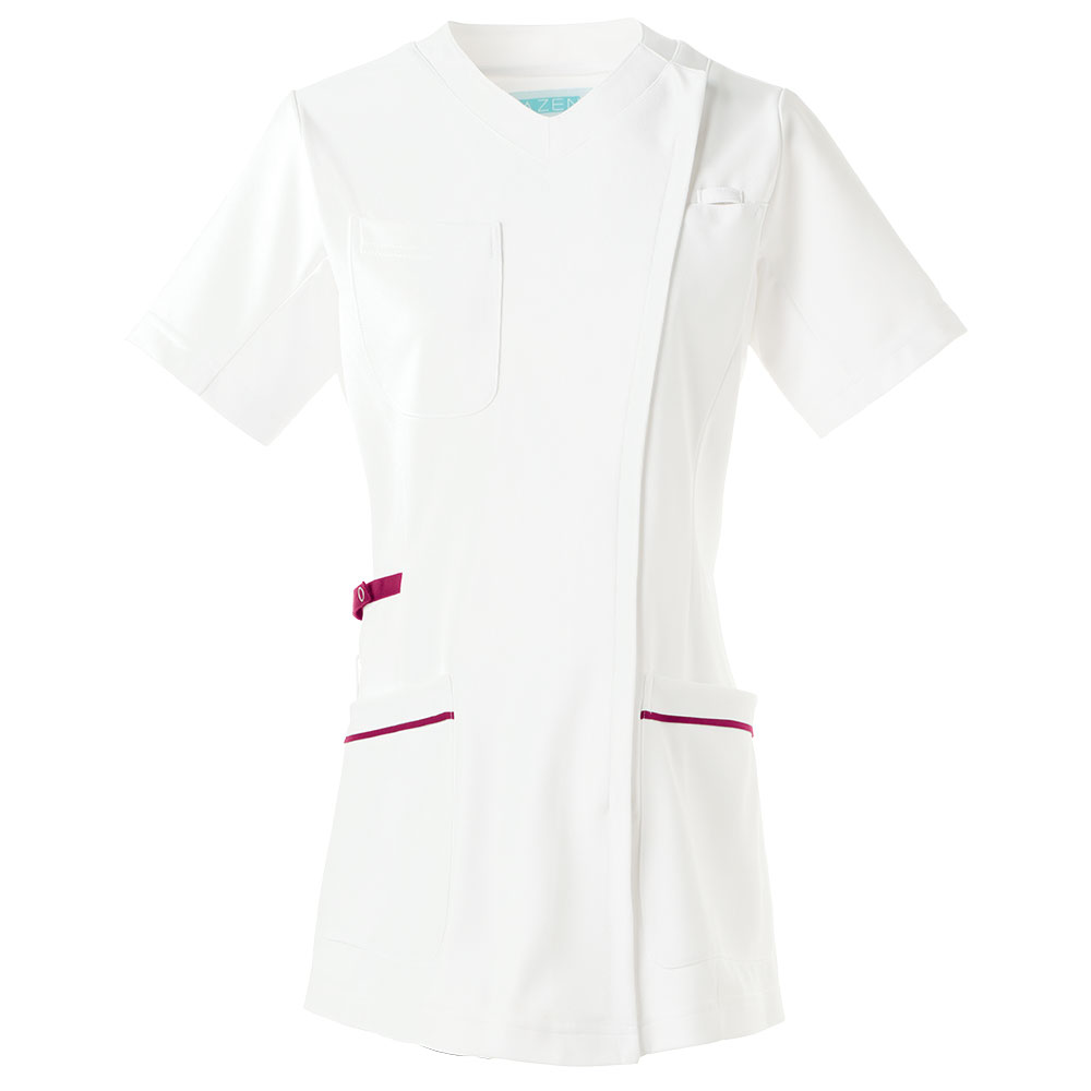 KAZEN 981 レディススクラブジャケット 4760円｜医療白衣のメディコレ！