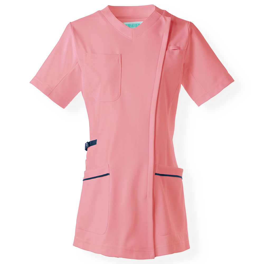 KAZEN 981 レディススクラブジャケット 4760円｜医療白衣のメディコレ！