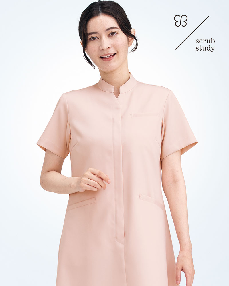 住商モンブラン UM401-PP ナースワンピース／半袖 7590円｜医療白衣のメディコレ！
