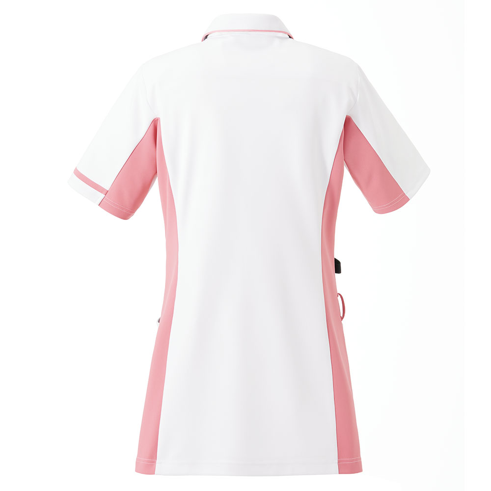 KAZEN 996 レディススクラブジャケット（衿付） 5180円｜医療白衣のメディコレ！