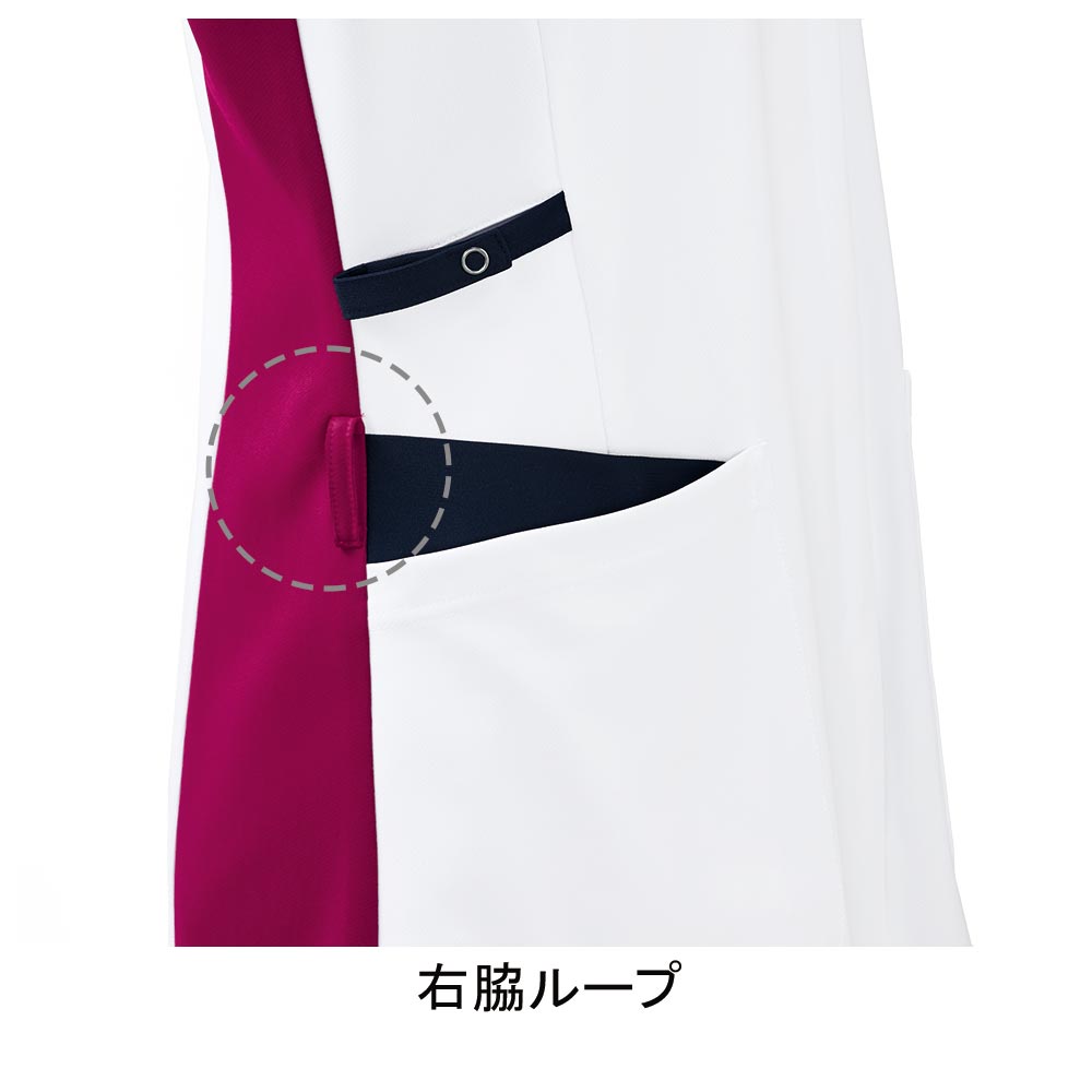 KAZEN 998 スクラブジャケット（男女兼用） 5810円｜医療白衣のメディコレ！