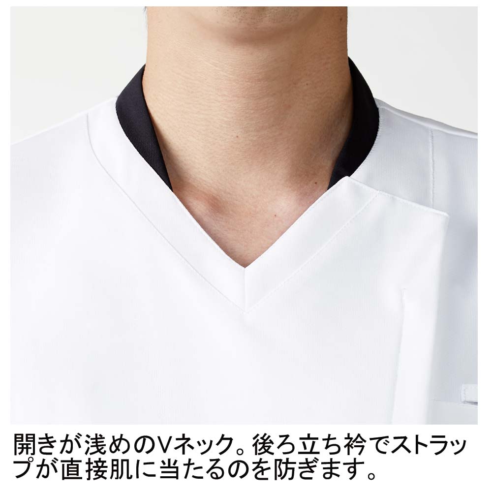 KAZEN 988 スクラブジャケット（男女兼用） 5530円｜医療白衣のメディコレ！