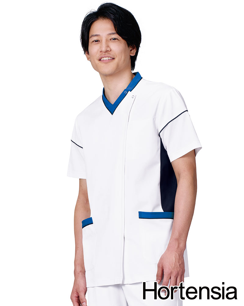 KAZEN 034 スクラブジャケット（男女兼用） 5740円｜医療白衣のメディコレ！