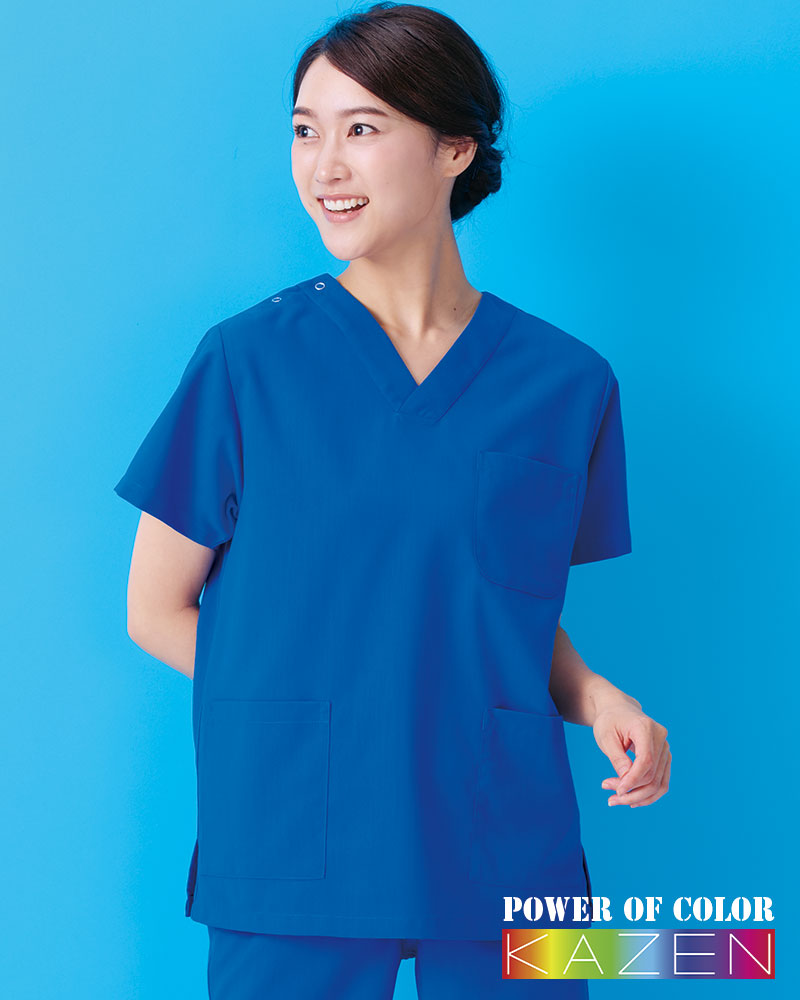 KAZEN 133 スクラブ（男女兼用） 3430円｜医療白衣のメディコレ！