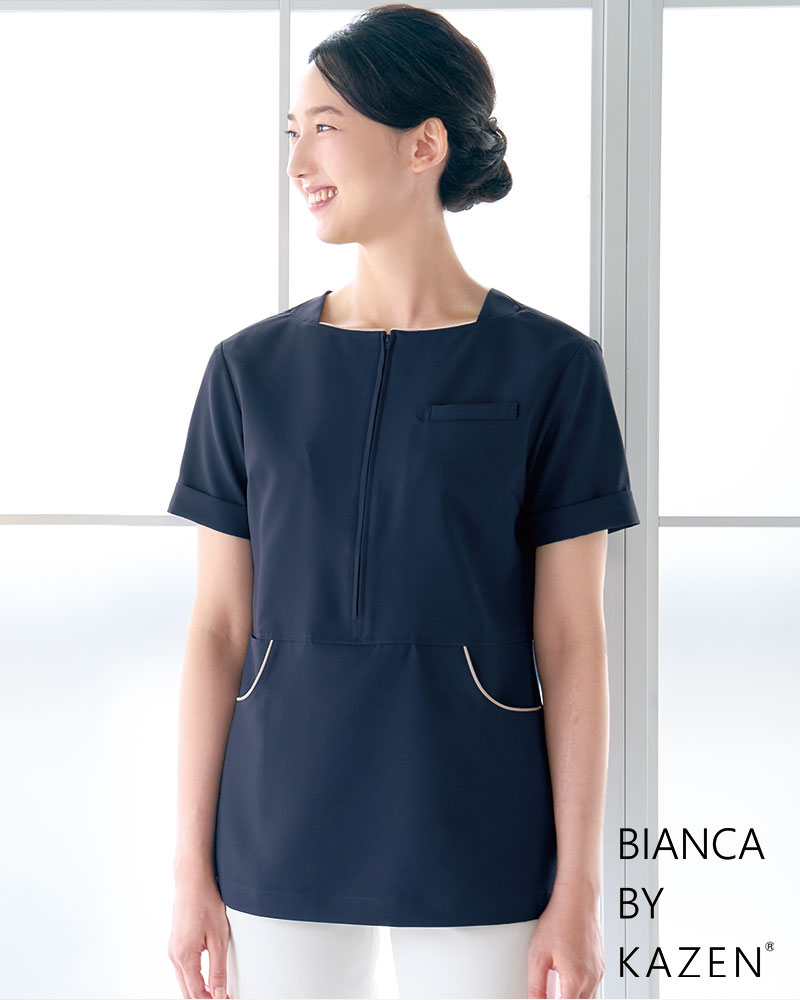 KAZEN KZN312 レディスプルオーバー 6860円｜医療白衣のメディコレ！