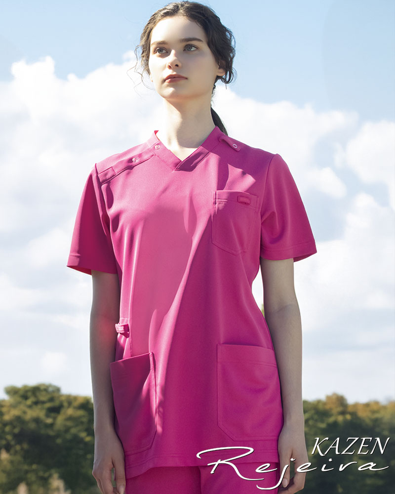 KAZEN KZN714 スクラブ（男女兼用） 4760円｜医療白衣のメディコレ！