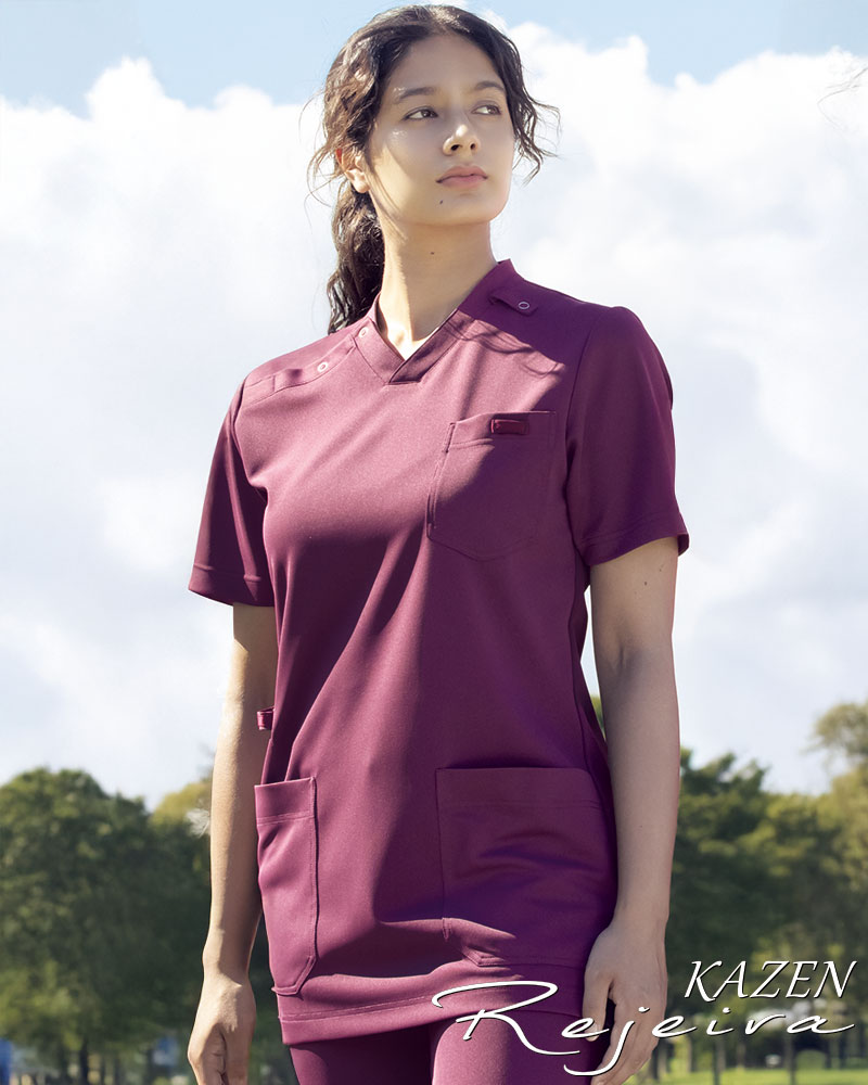 KAZEN KZN714 スクラブ（男女兼用） 4760円｜医療白衣のメディコレ！