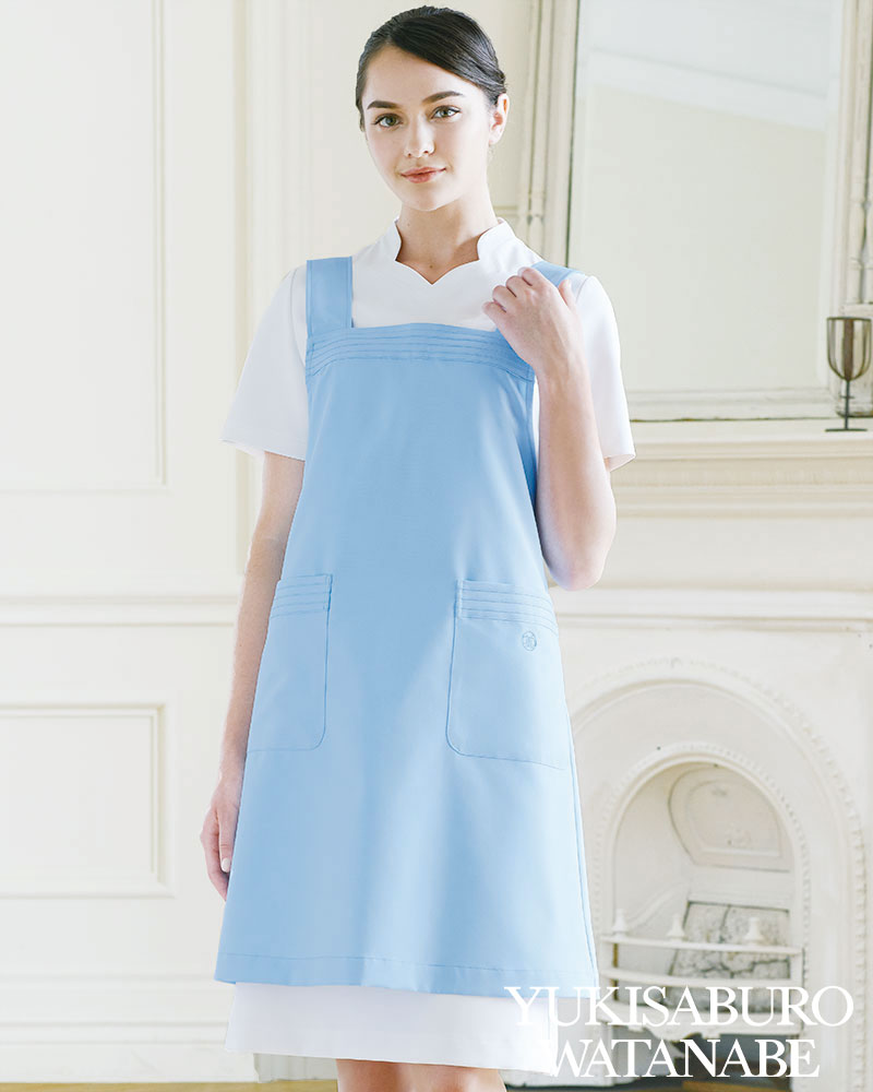 KAZEN YW41 エプロン 5460円｜医療白衣のメディコレ！