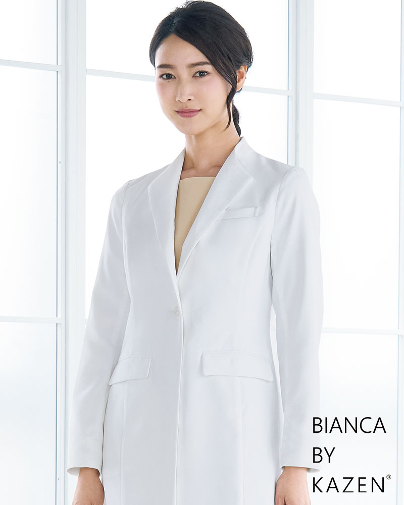 KAZEN KZN409-10 レディス診察衣 15260円｜医療白衣のメディコレ！