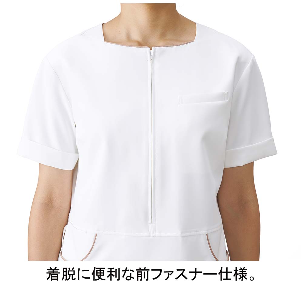 KAZEN KZN312 レディスプルオーバー 6860円｜医療白衣のメディコレ！