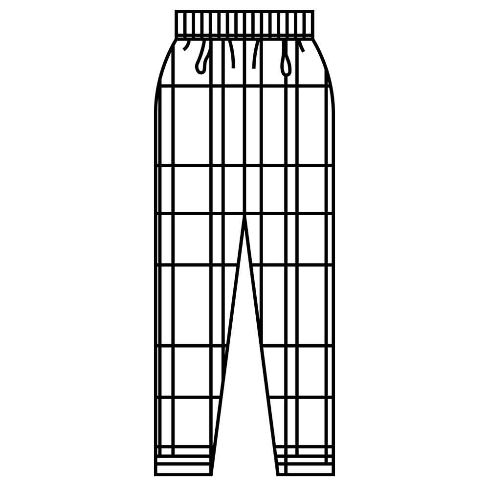 KAZEN 286 患者衣スラックス 2100円｜医療白衣のメディコレ！