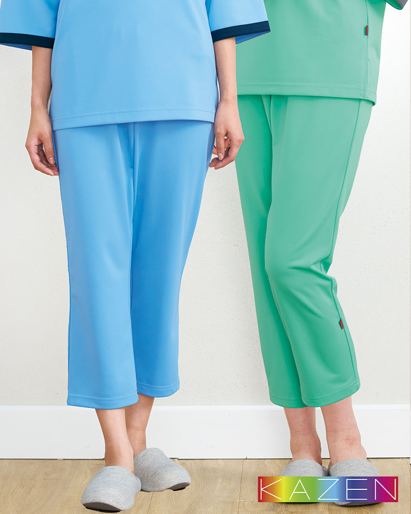 KAZEN 302 ニット検診衣パンツ 2590円｜医療白衣のメディコレ！