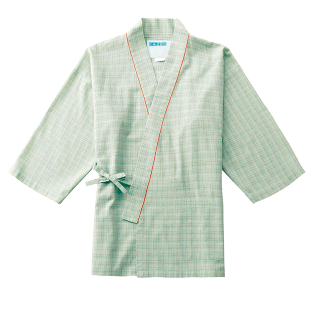 KAZEN 287 患者衣上衣（甚平型） 2450円｜医療白衣のメディコレ！