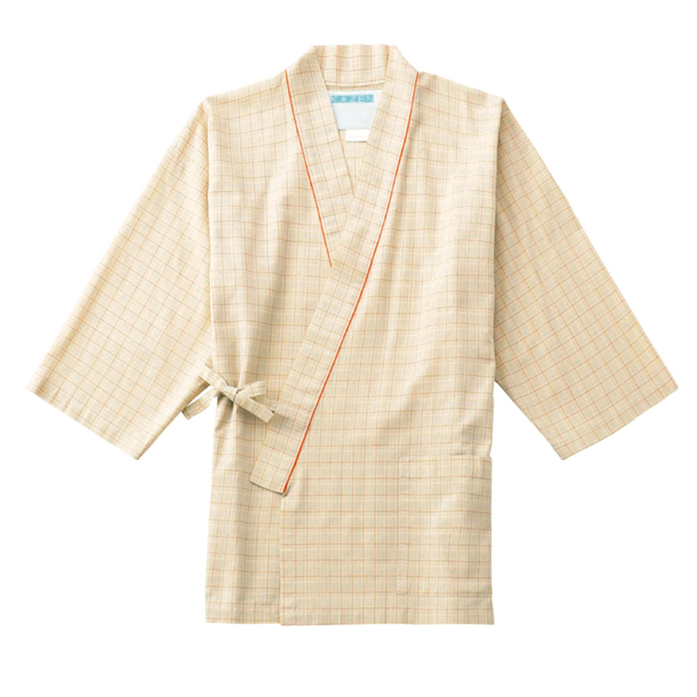 KAZEN 287 患者衣上衣（甚平型） 2450円｜医療白衣のメディコレ！