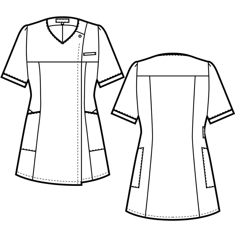 アンジョア 42051 スクラブ 7090円｜医療白衣のメディコレ！