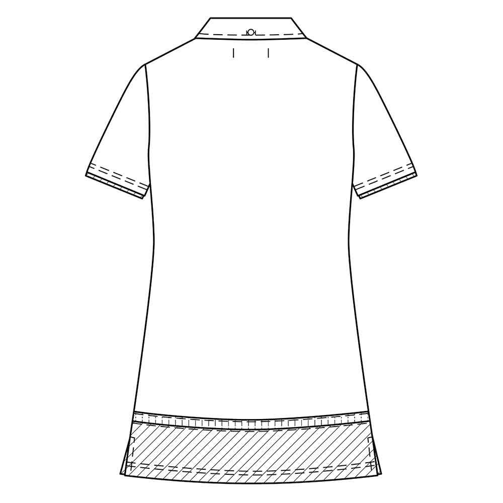 KAZEN KZN233 レディスニットシャツ（チュニック） 3780円｜医療白衣のメディコレ！