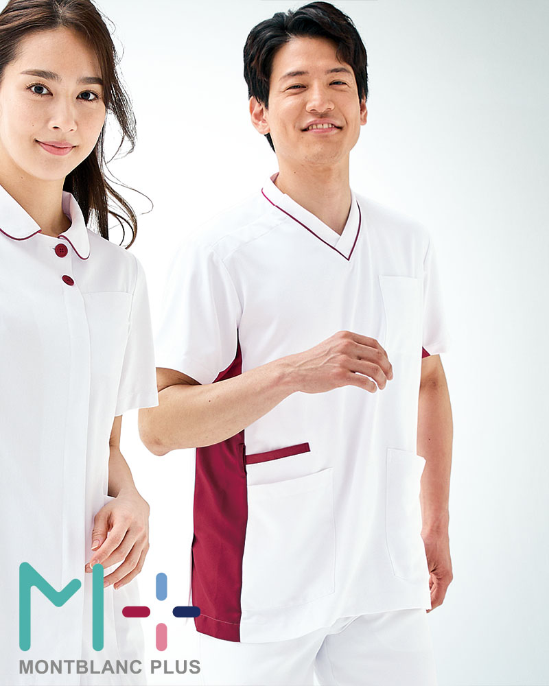 住商モンブラン MS002-0183 スクラブ（男女兼用） 4960円｜医療白衣のメディコレ！