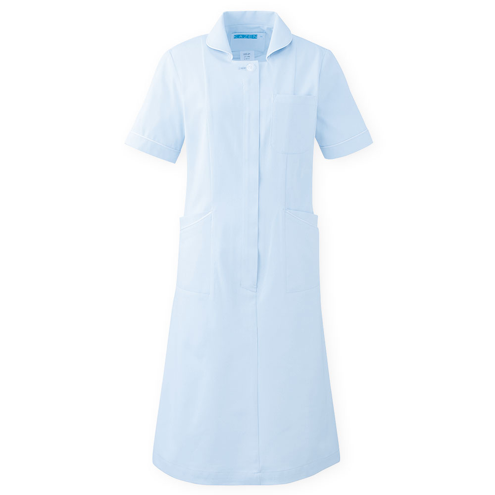 KAZEN 020 ワンピース半袖 5460円｜医療白衣のメディコレ！