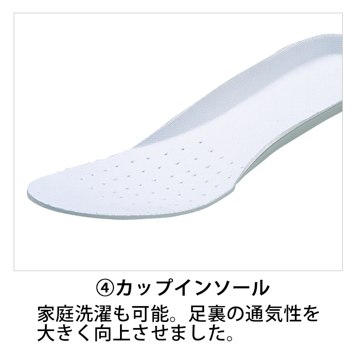 KAZEN 188-36 ナースシューズ（マジックタイプ） 3150円｜医療白衣のメディコレ！