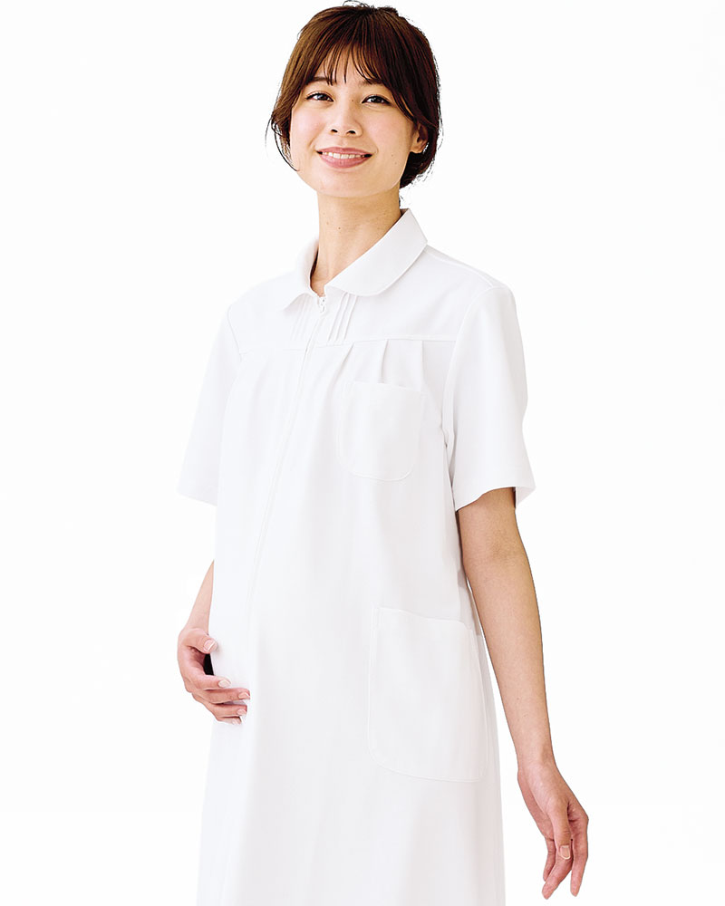 住商モンブラン 73-012 ナースマタニティ／半袖 5660円｜医療白衣のメディコレ！